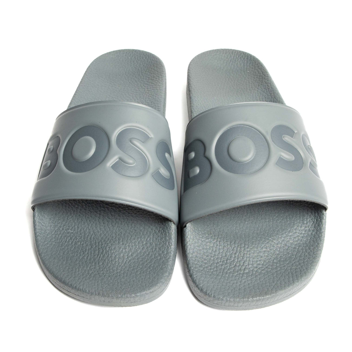 Boss Aryeh Slider Medium Grey – Detour Menswear